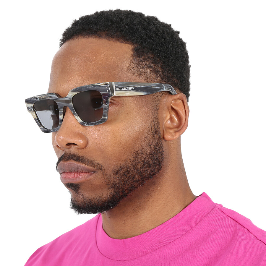 Dolce & Gabbana Grey Square Men's Sunglasses DG4413 339087 48 ...