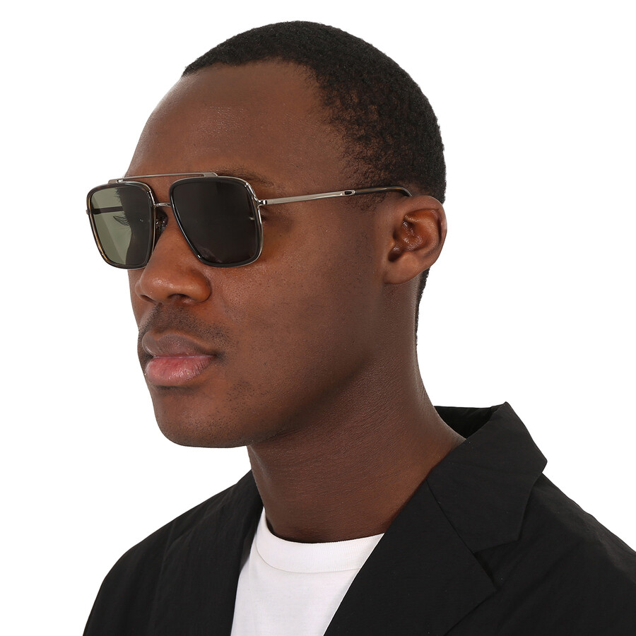 Dolce & Gabbana Polarized Green Navigator Men's Sunglasses DG2220 ...