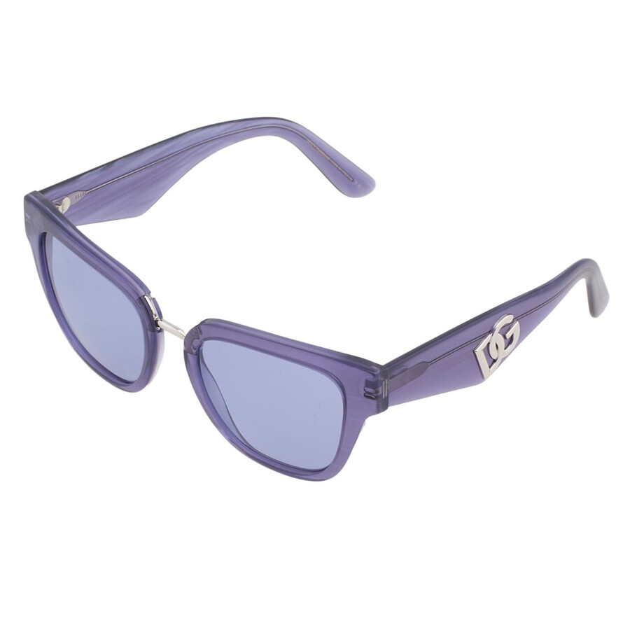 Dolce & Gabbana Violet Butterfly Ladies Sunglasses DG4437 34071A 51 ...