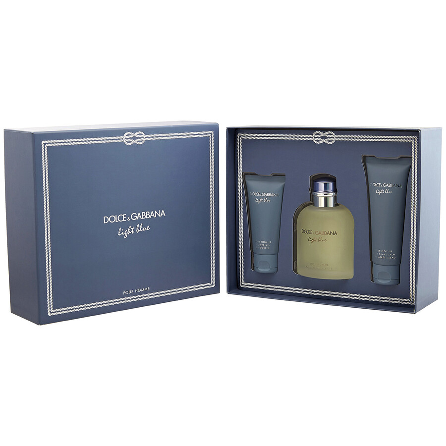 Dolce & Gabbana Dolce & Gabbana Men's Light Blue Gift Set Fragrances ...