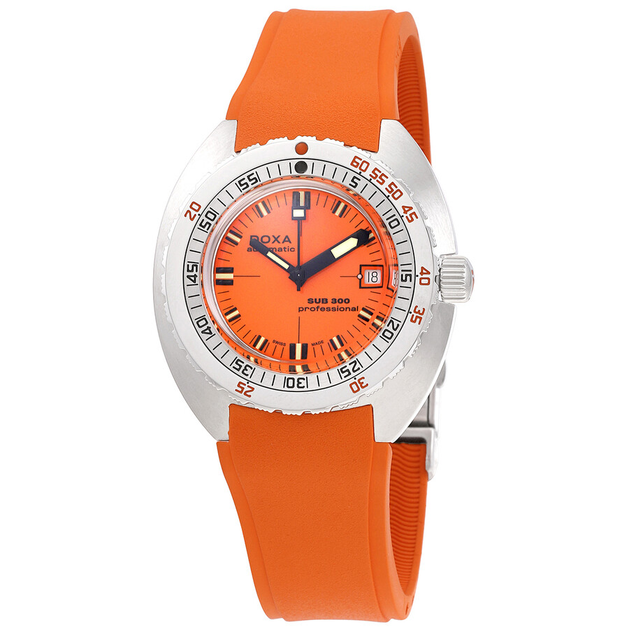 Doxa Sub 300 Professional Automatic Orange Dial Men's Watch 821.10.351 ...