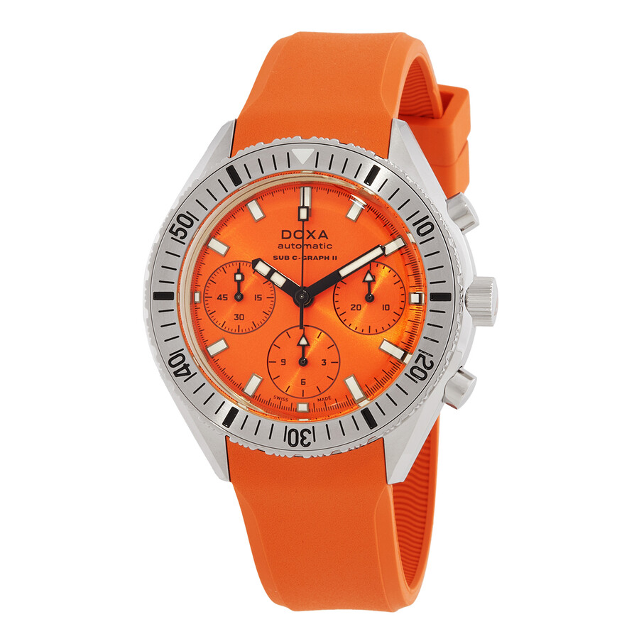 Doxa SUB 200 C-Graph II Chronograph Automatic Men's Watch 797.10.351.21 ...