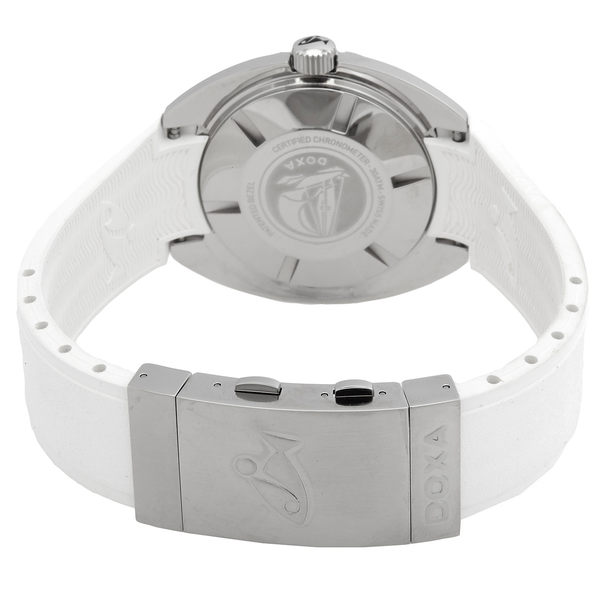 Doxa SUB 300 Whitepearl Automatic White Dial Men's Watch 821.10.011.23 ...