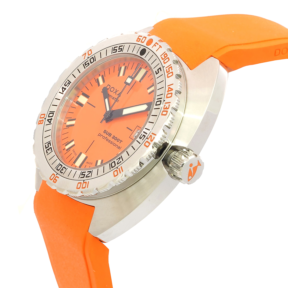 Doxa SUB 300T Professional Automatic Orange Dial Men's Watch 840.10.351 ...