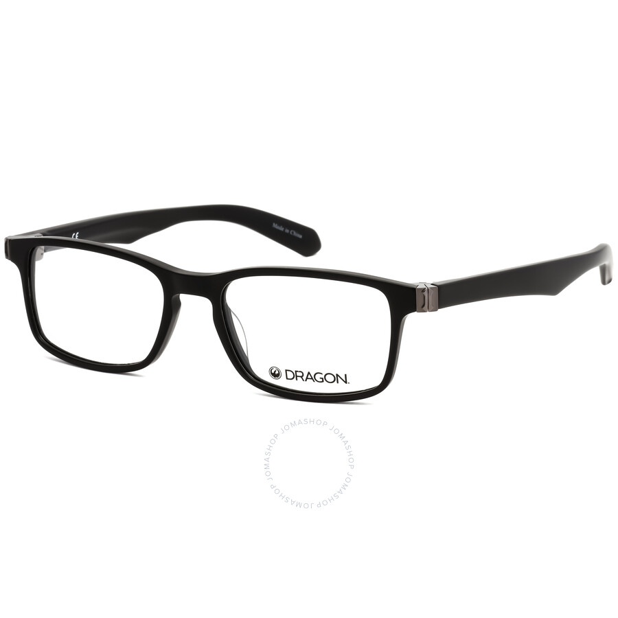 Dragon Mens Black Square Eyeglass Frames Dr199liam00254 886895404334