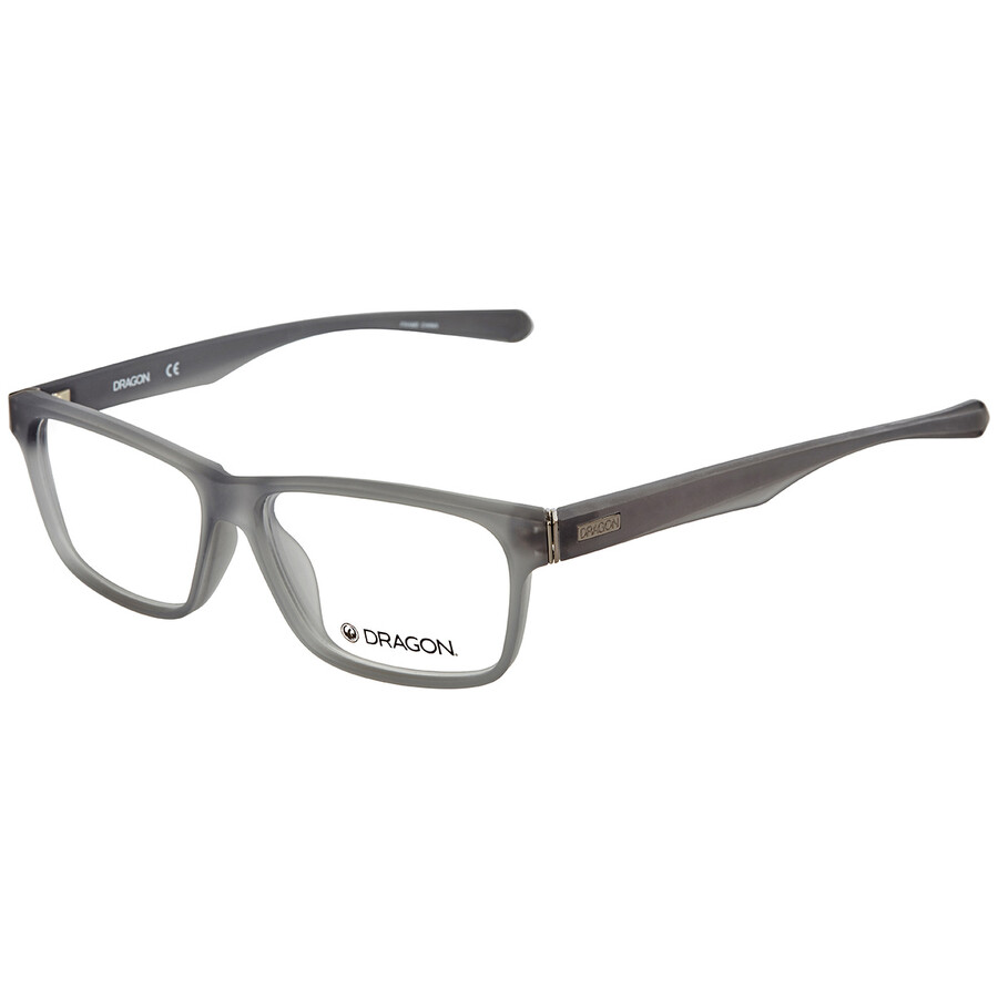Dragon Men's Grey Square Eyeglass Frames DR120PETER03555 886895229890 ...