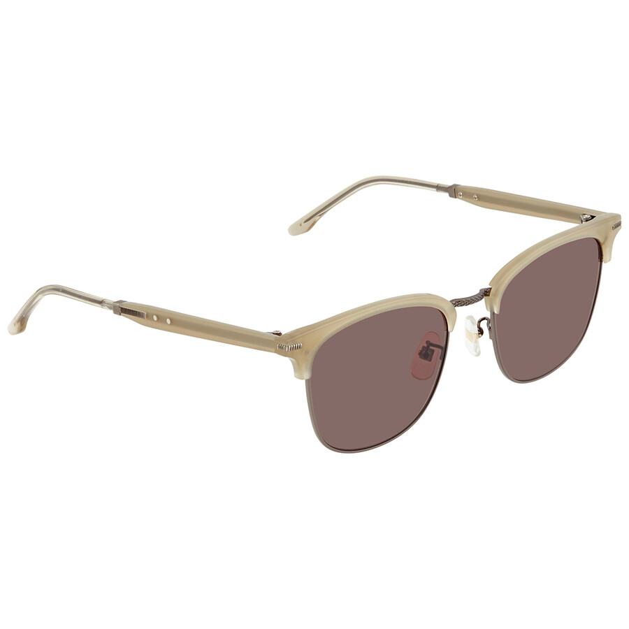 Dupont Brown Square Unisex Sunglasses DP 6656 4 55 - Sunglasses - Jomashop
