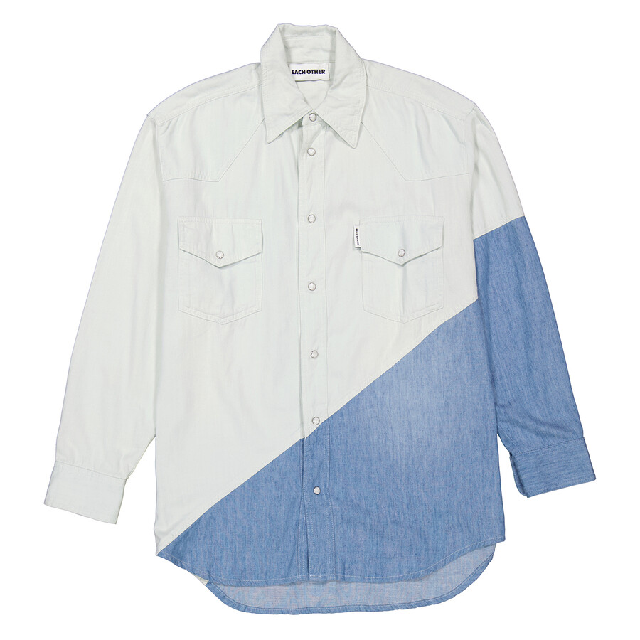 Each X Other Ladies Multicolor Diagonal Colorblock, Size Small ...