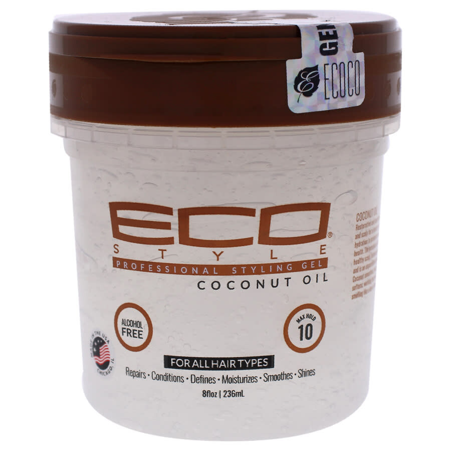 Ecoco Eco Style Gel - Coconut Oil by Ecoco for Unisex - 8 oz Gel ...