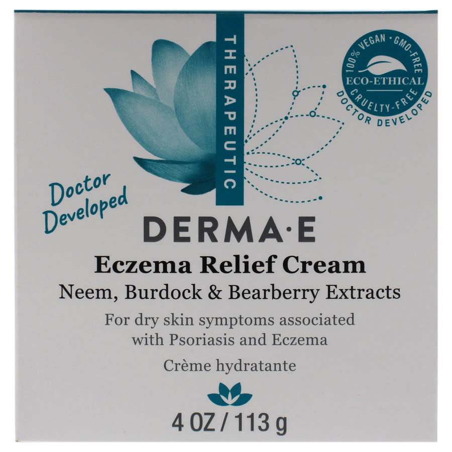 Derma-E Eczema Relief Cream by Derma-E for Unisex - 4 oz Cream ...