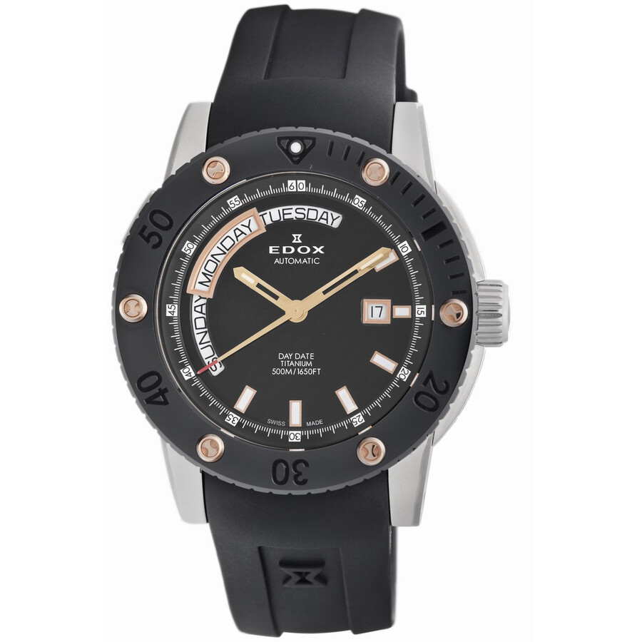 Edox Class-1 Day Men's Watch 83005 TINR NIR2 846341020815 - Watches - Jomashop