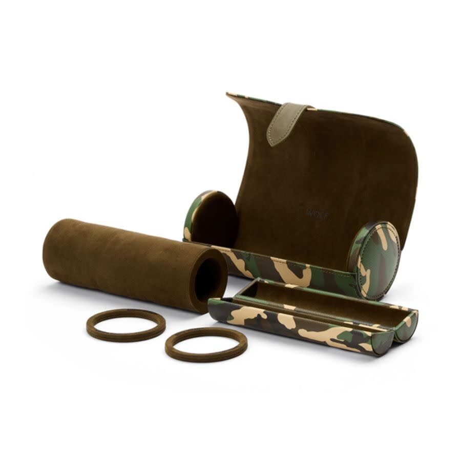 Wolf Elements Triple Watch Roll w/ Capsule 665230 - Jomashop