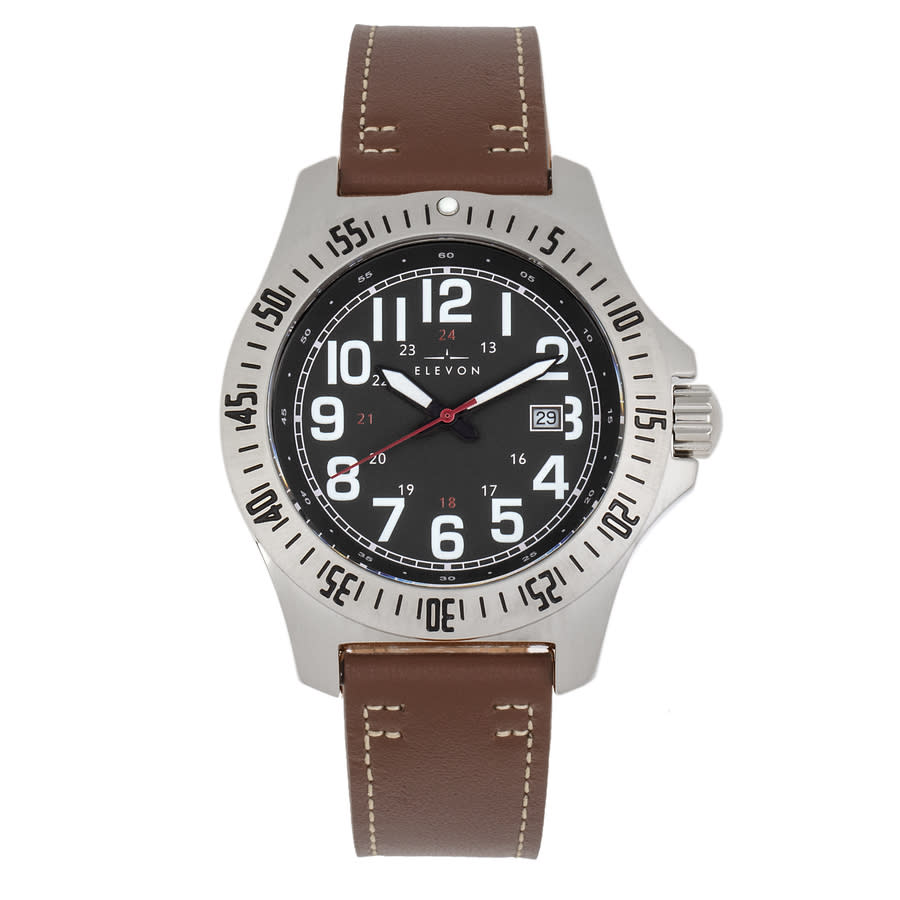 Elevon Aviator Black Dial Men's Watch ELE120-10 847864193901 - Watches ...