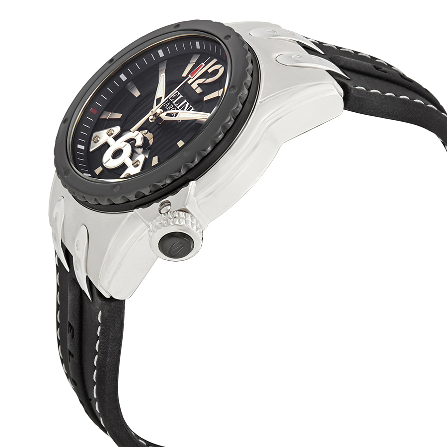 Elini Barokas Genesis Vision Black Dial Men's Watch 20007-01-BB ELINI ...