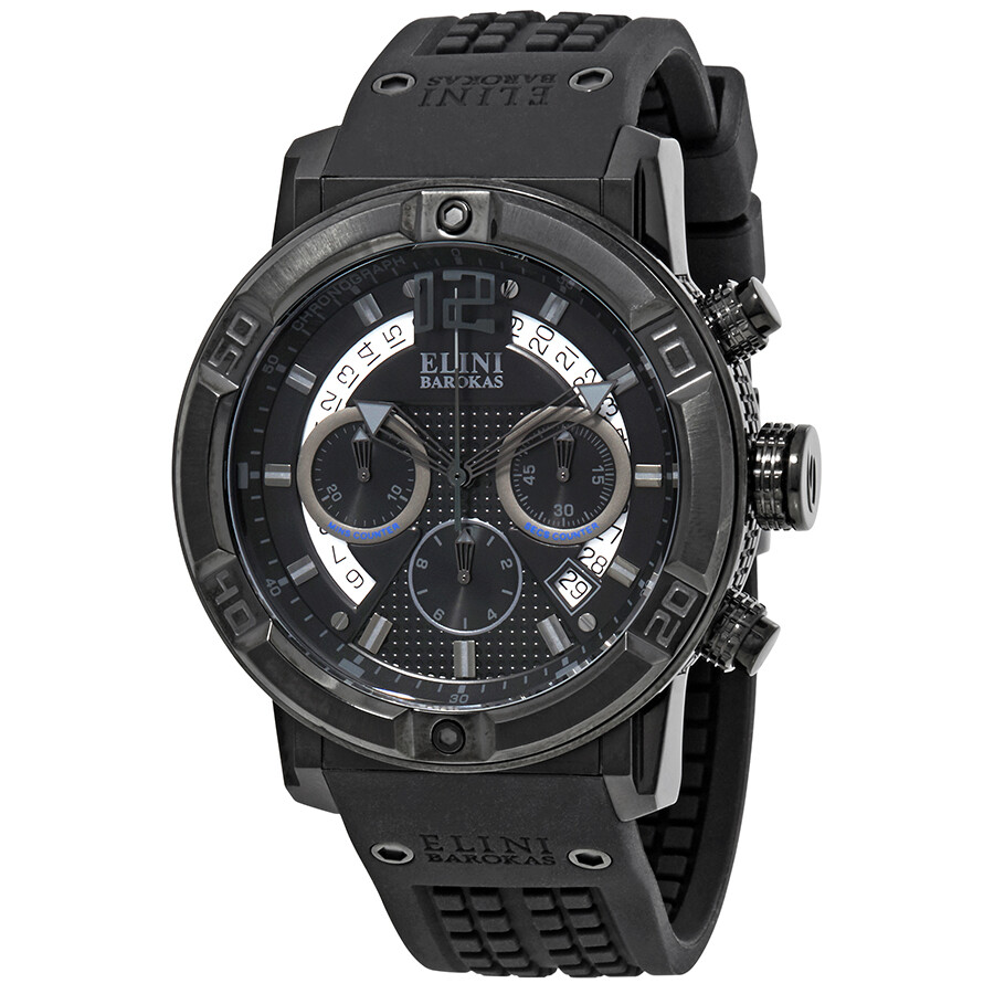 Elini Barokas Spirit Chronograph Men's Watch ELINI-20003-BB-01-PHT ...