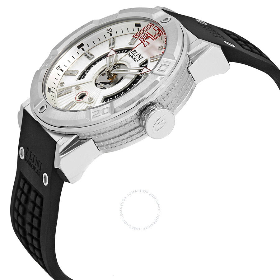 Elini Barokas Spirit Silver Dial Men's Watch ELINI-20002-02S ...
