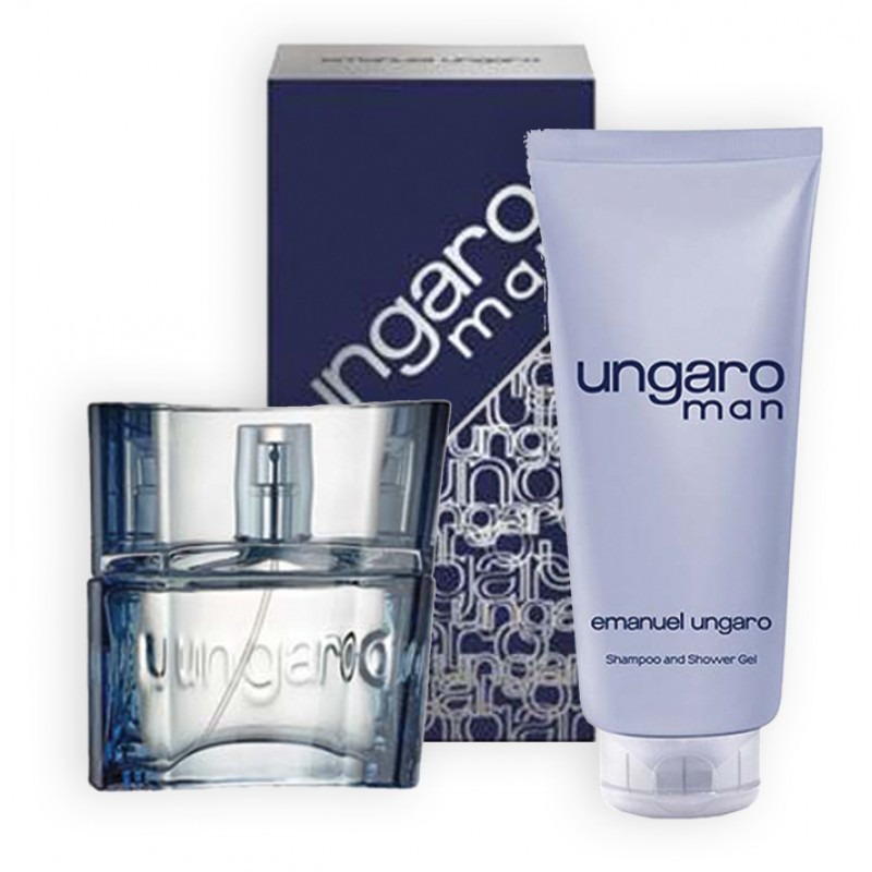 Emanuel Ungaro Men's Ungaro Man Gift Set Fragrances 8052086370159 ...