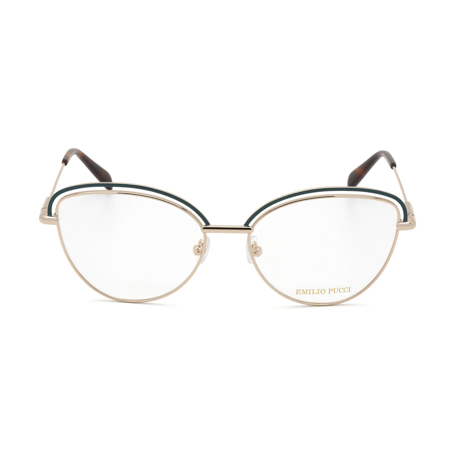 Emilio Pucci Ladies Blue Cat Eye Eyeglass Frames EP517008955 ...