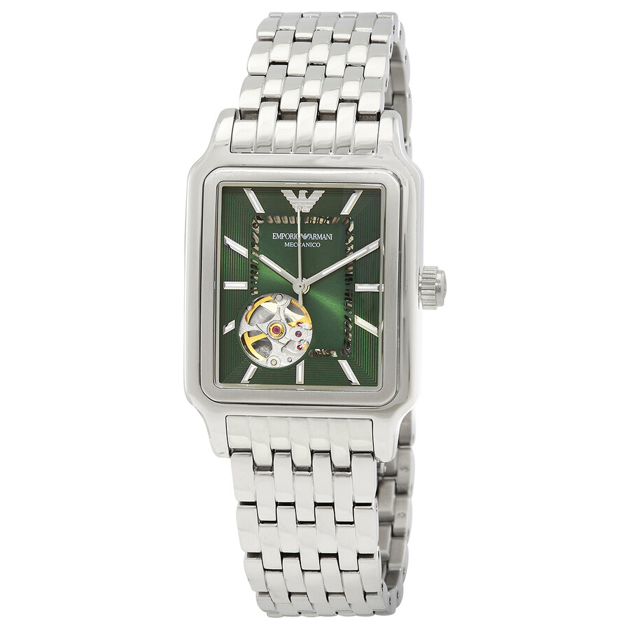 Emporio Armani Automatic Green Dial Men's Watch AR60067 - Watches ...