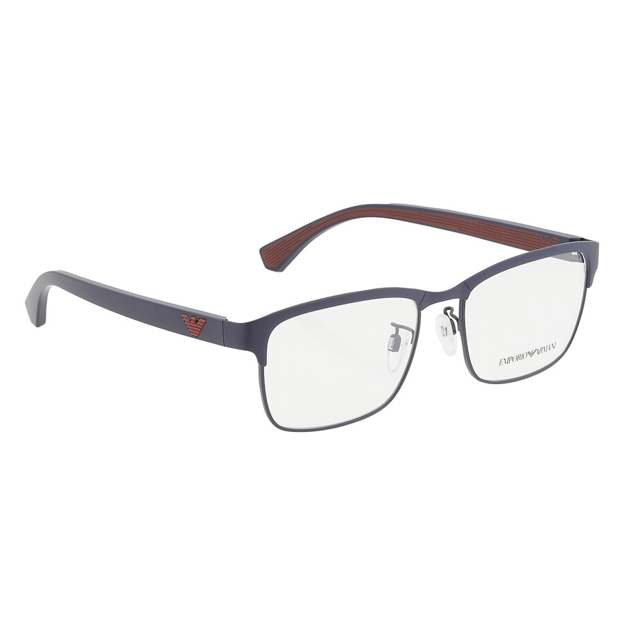 Emporio Armani Demo Rectangular Men's Eyeglasses 0EA1098 3003 54 ...