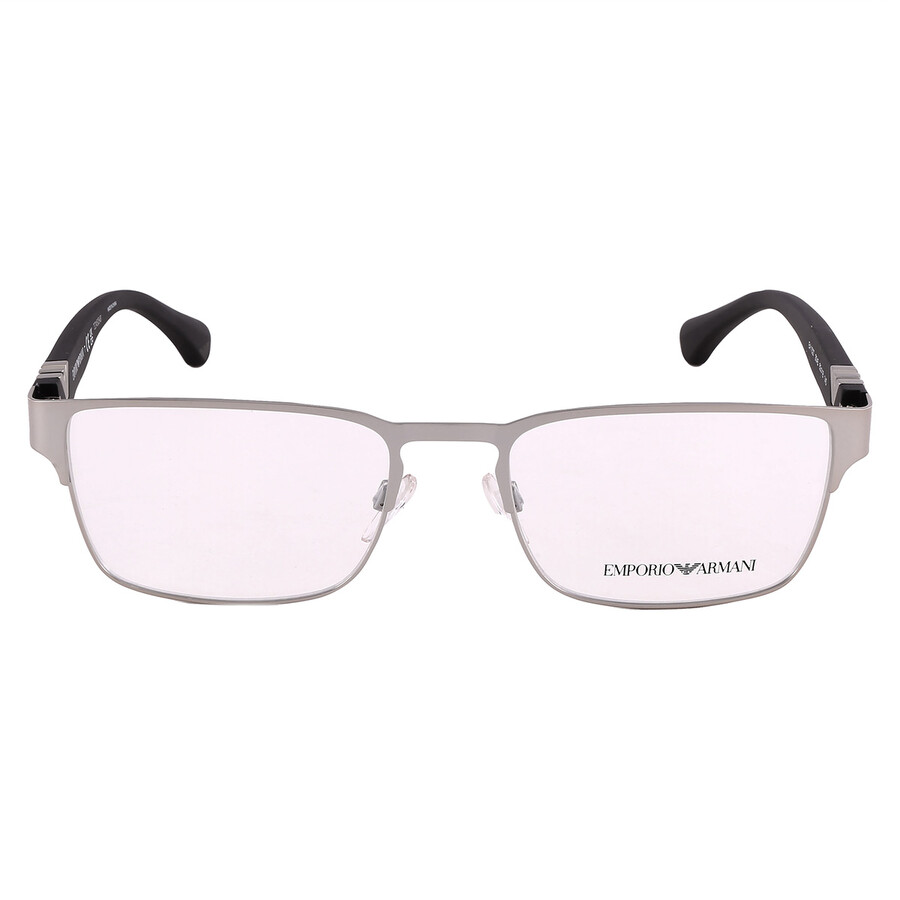 Emporio Armani Demo Rectangular Men's Eyeglasses EA1027 3045 53 ...