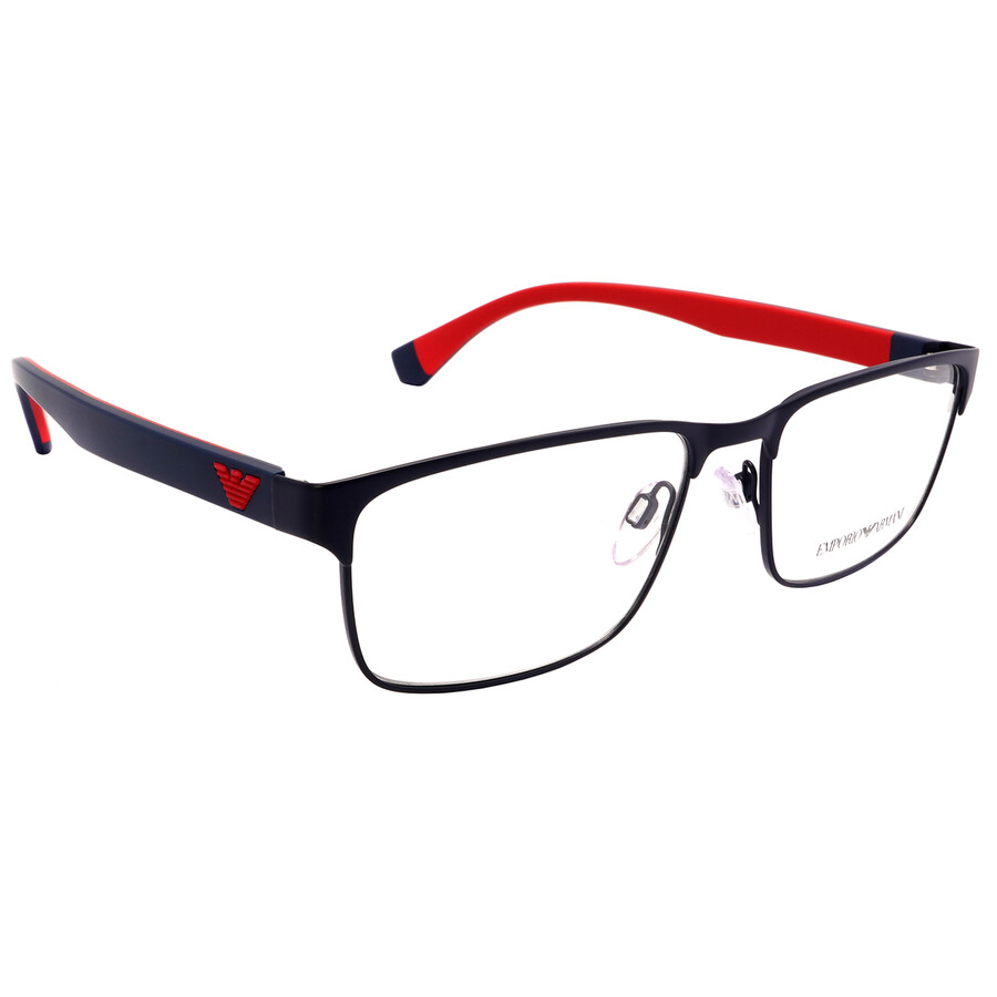 Emporio Armani Demo Rectangular Men's Eyeglasses EA1105 3092 54 EA1105 ...