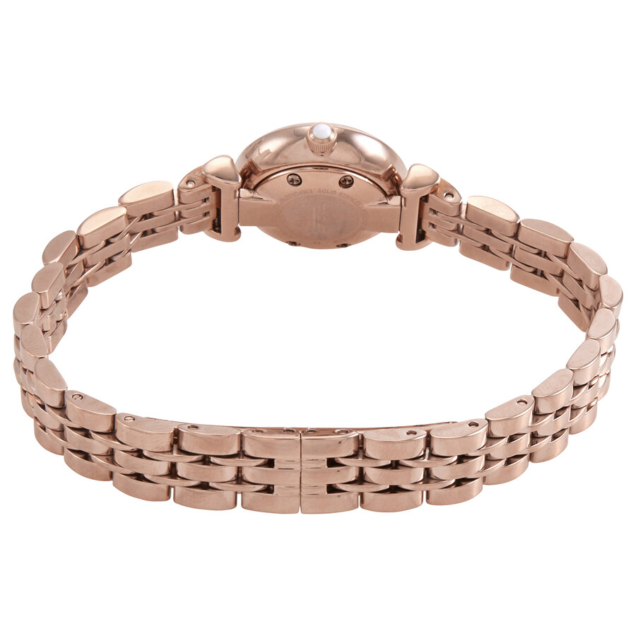 Emporio Armani Gianni T-Bar Quartz White Dial Ladies Watch AR11266 ...