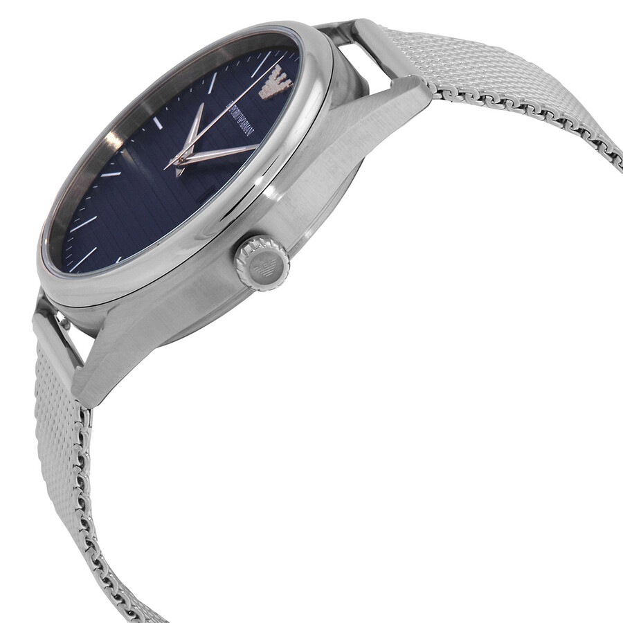 Emporio Armani Quartz Blue Dial Men's Watch AR80054 723763298896 ...