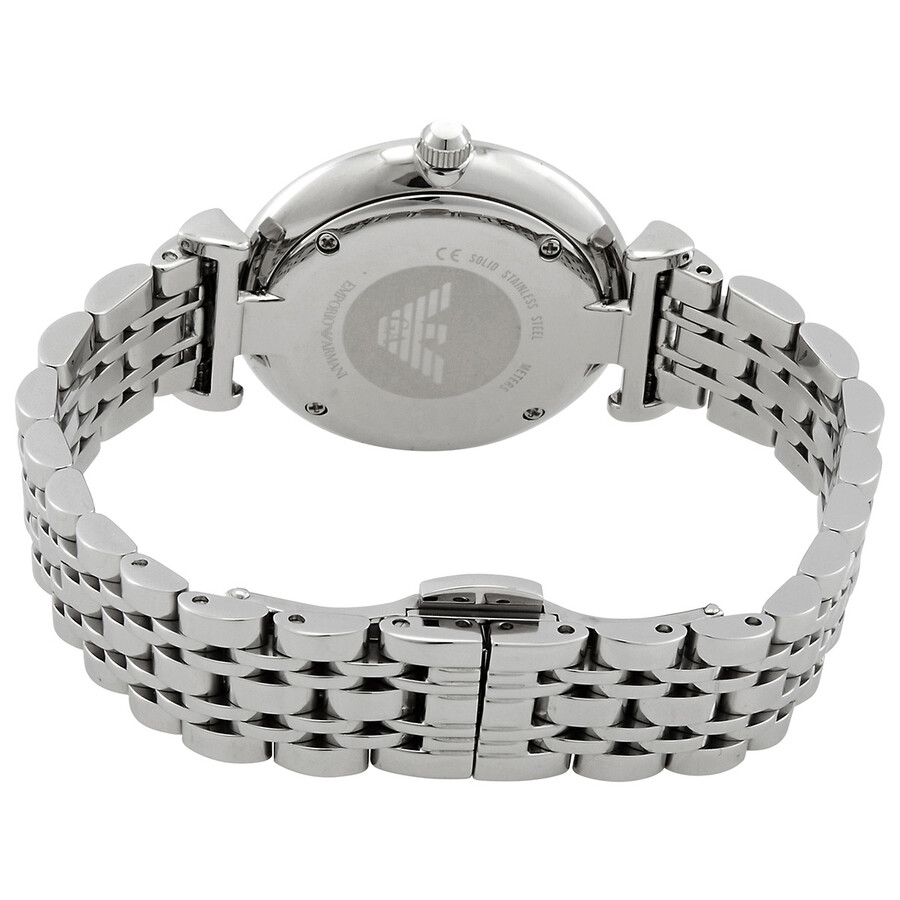 Emporio Armani Quartz Silver Dial Ladies Watch AR11445 - Watches - Jomashop