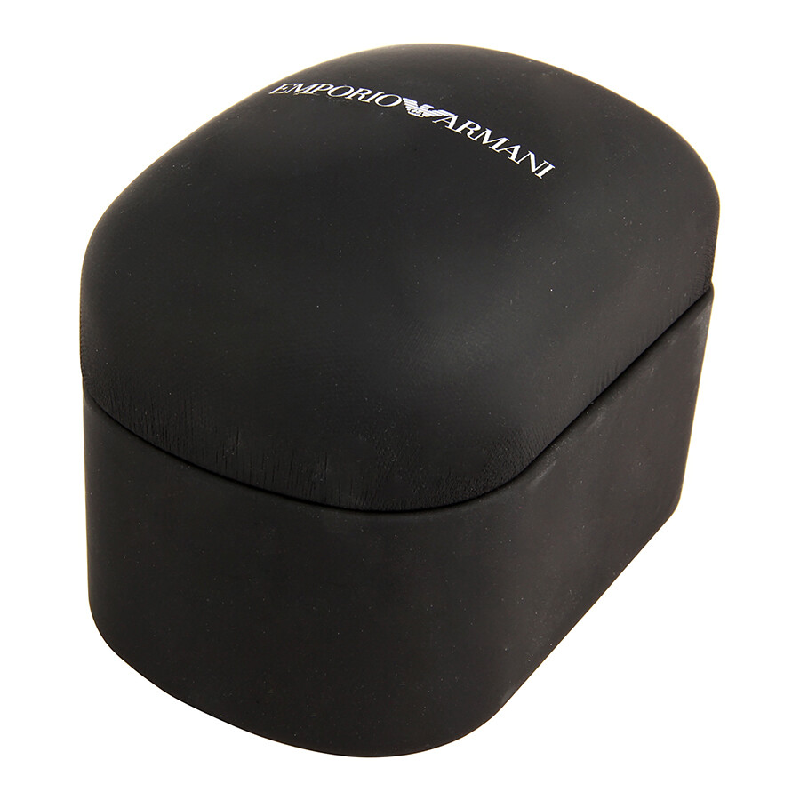 Emporio Armani Sportivo Chronograph Black Dial Steel Men's Watch AR2460 ...