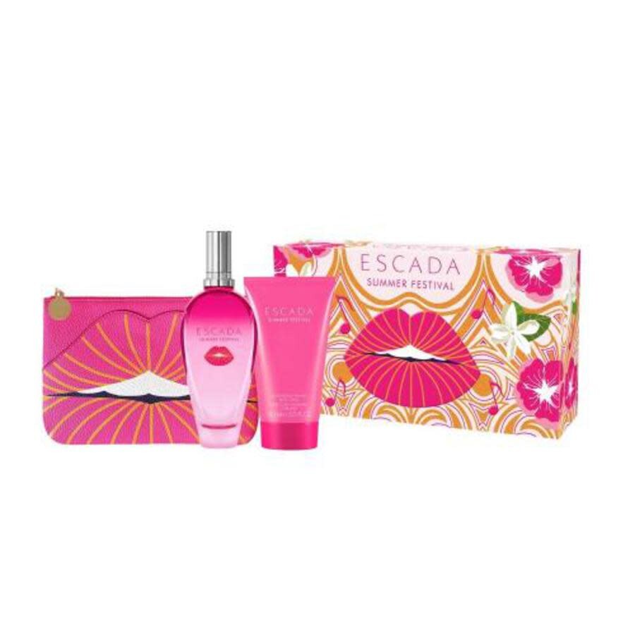 Escada Ladies Escada Summer Festival Gift Set Fragrances 3614229839616 ...