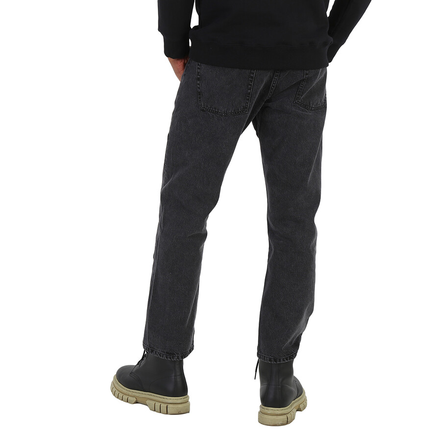 Etudes Men's Black District Washed Denim Corner Jeans, Brand Size 50 ...