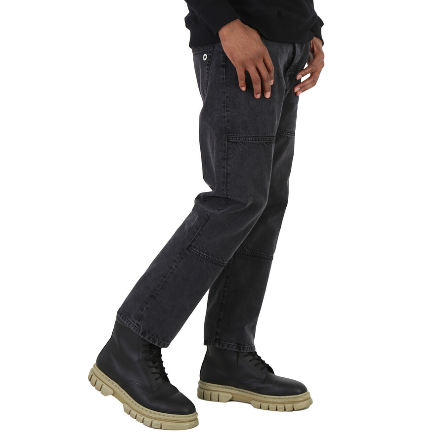 Etudes Men's Black District Washed Denim Corner Jeans, Brand Size 50 ...