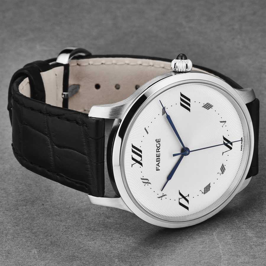 Faberge Alexei Automatic Silver Dial Men's Watch FAB-193 - Watches ...