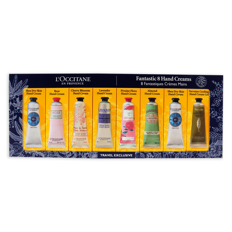 L'Occitane Fantastic 8 Hand Creams Kit by LOccitane for Unisex - 8 x 1 ...