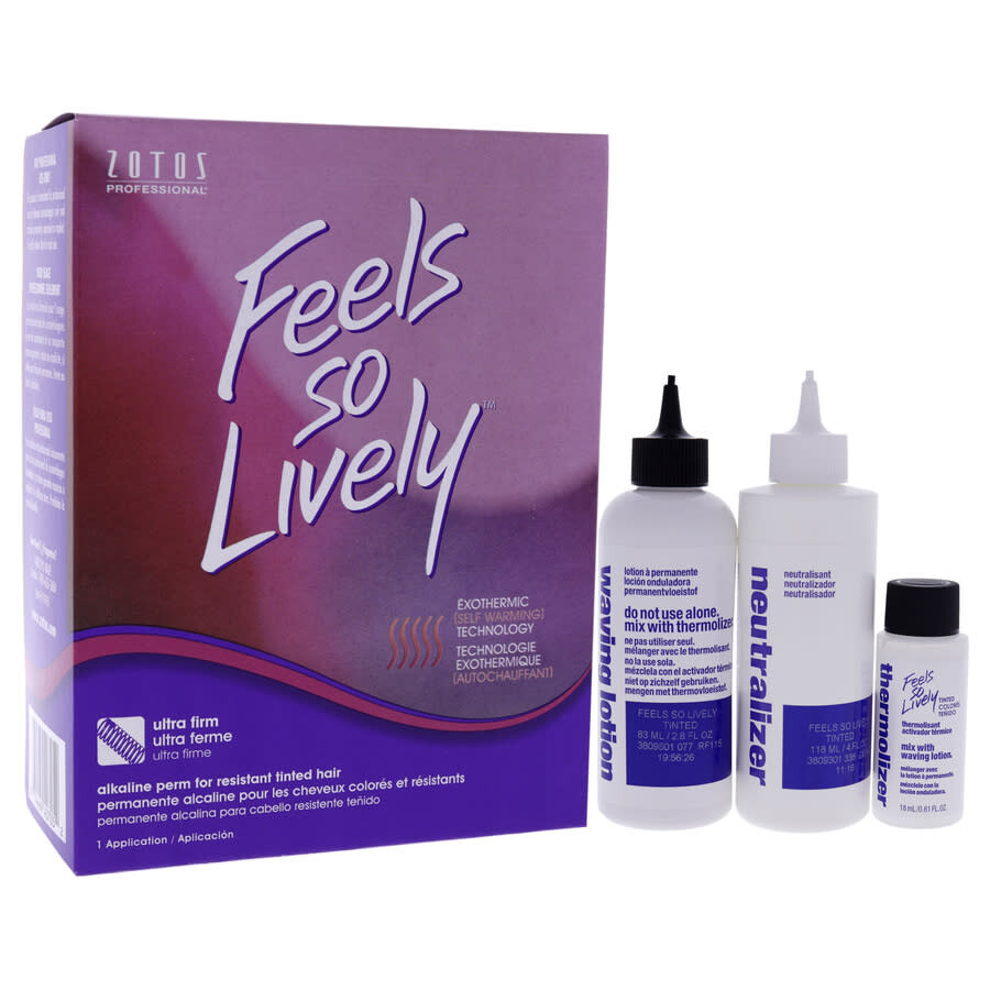 Zotos Feels so Lively Tinted Exothermic Perm by Zotos for Unisex - 1 ...