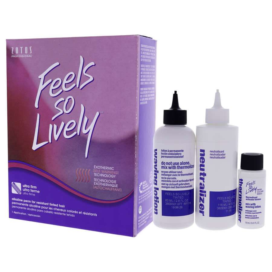 Zotos Feels so Lively Tinted Exothermic Perm by Zotos for Unisex - 1 ...