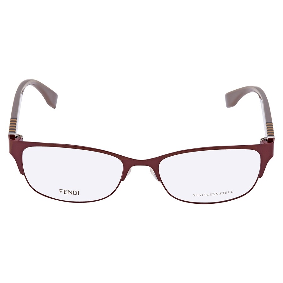 Fendi Burgundy Ladies Eyeglasses FF00330ZAE53 762753318299 - Eyeglasses ...
