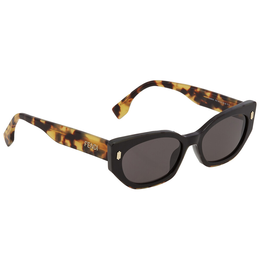 Fendi Smoke Cat Eye Ladies Sunglasses FE40018I 01A 54 192337096730 ...