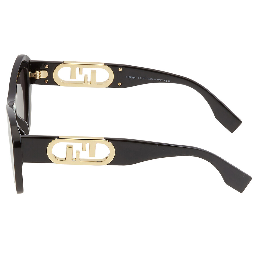Fendi Smoke Cat Eye Ladies Sunglasses FE40064I 01A 52 192337114434 ...