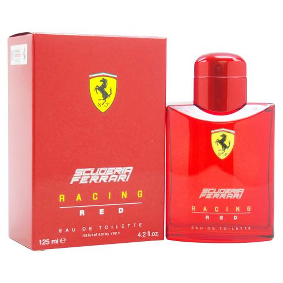 Ferrari Men's Racing Red EDT Spray 4.2 oz Fragrances 8002135105652 ...