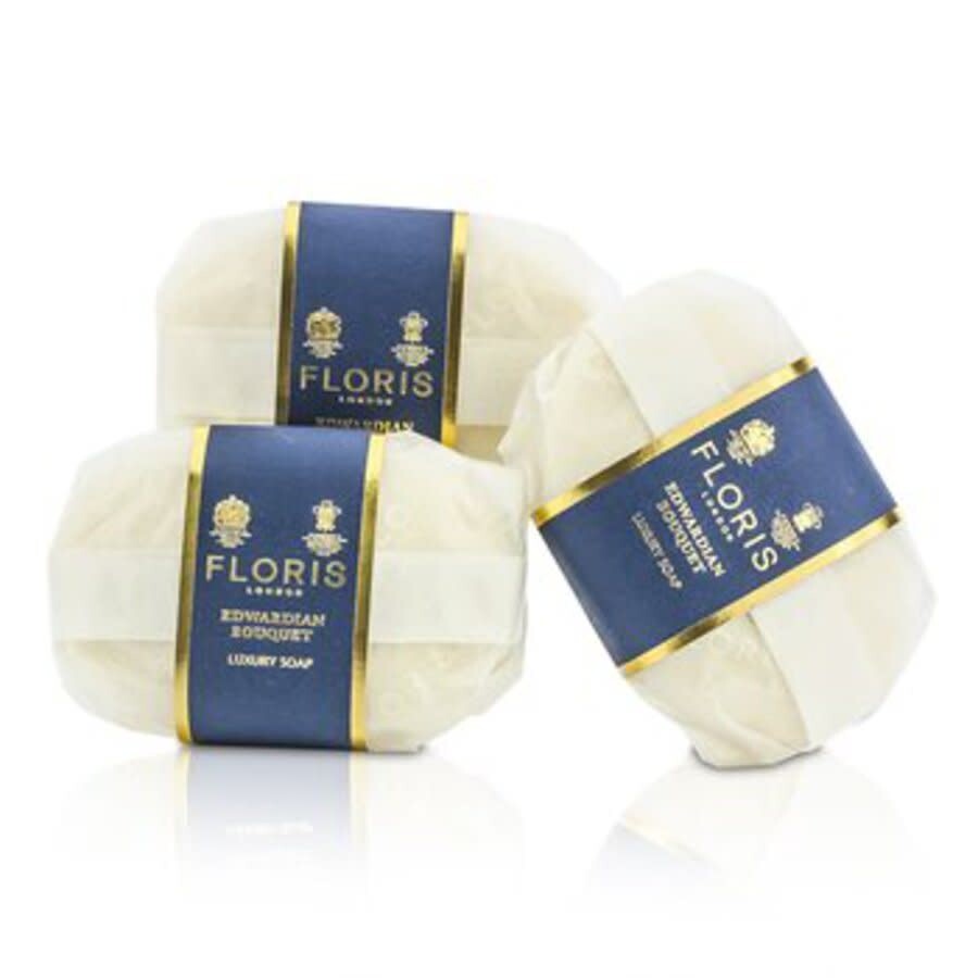 Floris - Edwardian Bouquet Luxury Soap 3x100g / 3.5oz 886266012304 ...