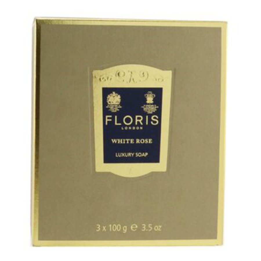 Floris - White Rose Luxury Soap 3x100g / 3.5oz 886266922306 ...