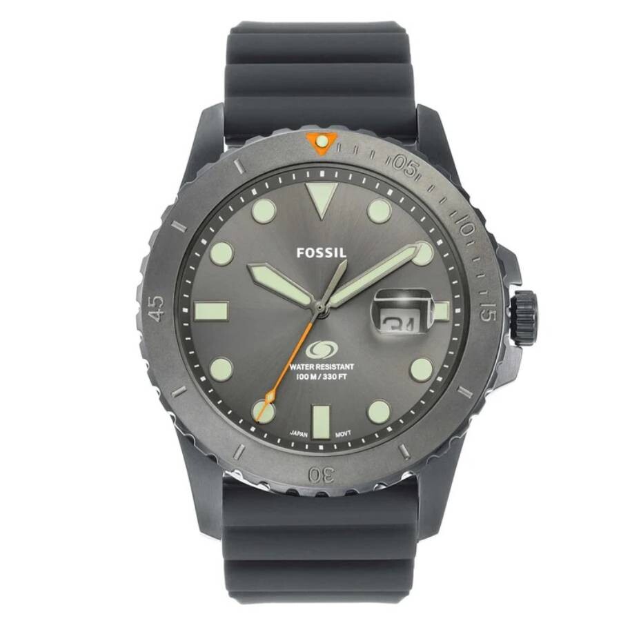 Fossil Blue Dive Quartz Grey Dial Men's Watch FS5994 796483610767 - Watches, Fossil Blue Dive ...