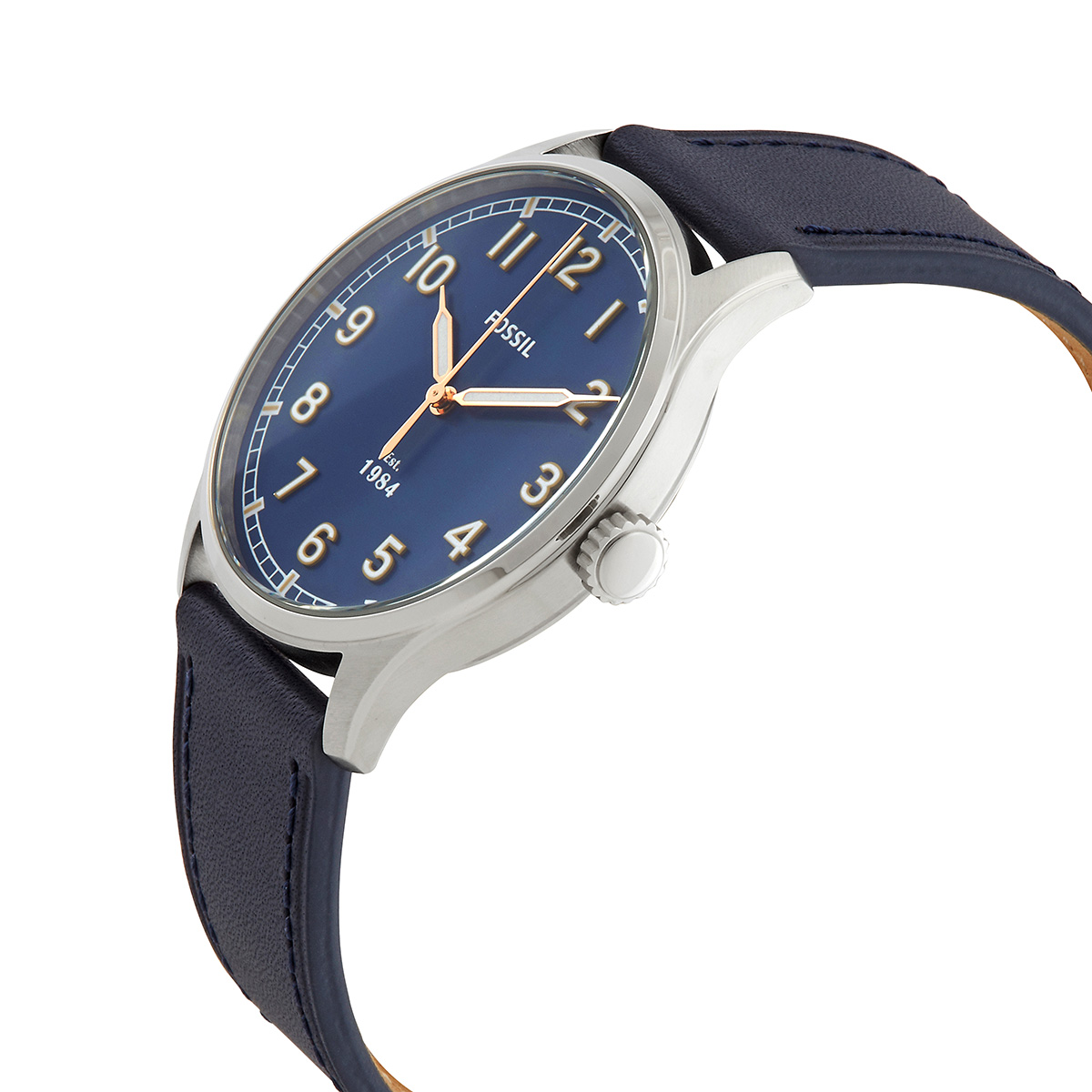 Fossil Dayliner Quartz Blue Dial Men's Watch FS5924 796483570825 ...