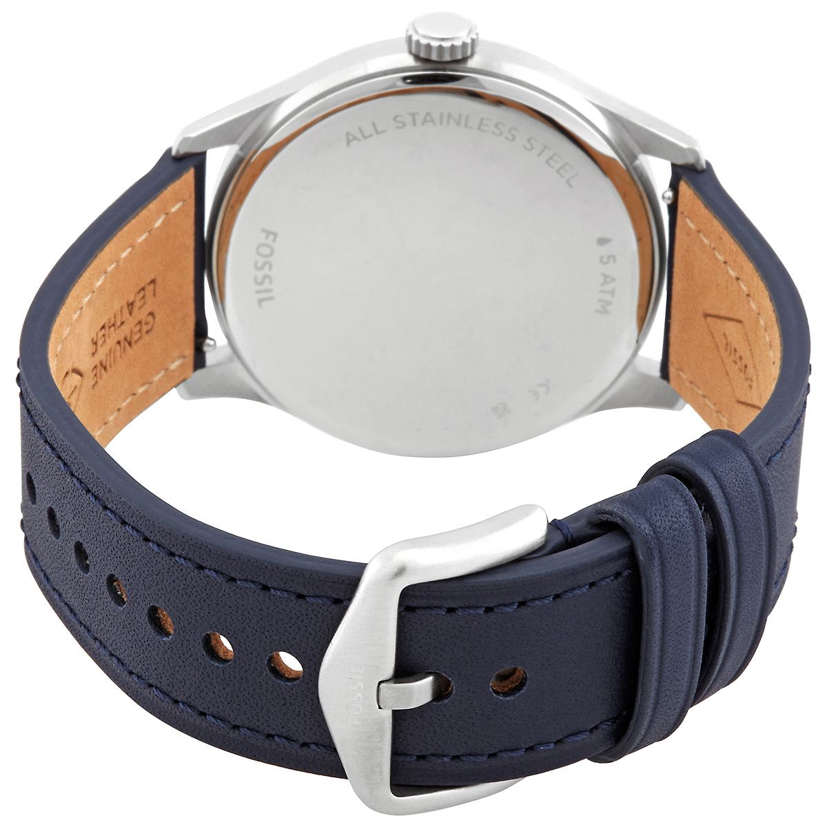 Fossil Dayliner Quartz Blue Dial Men's Watch FS5924 796483570825 ...