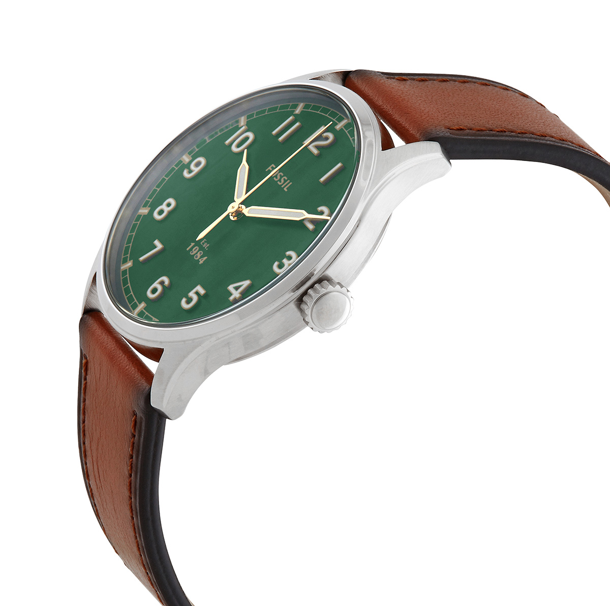 Fossil Dayliner Quartz Green Dial Men's Watch FS5925 796483570856 ...