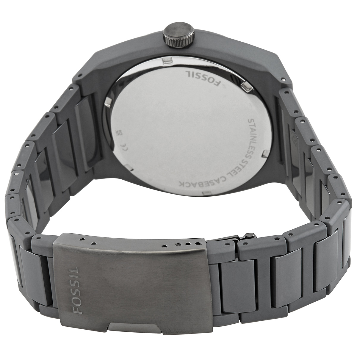 Fossil Everett Quartz Black Dial Men's Watch CE5027 796483561953 ...