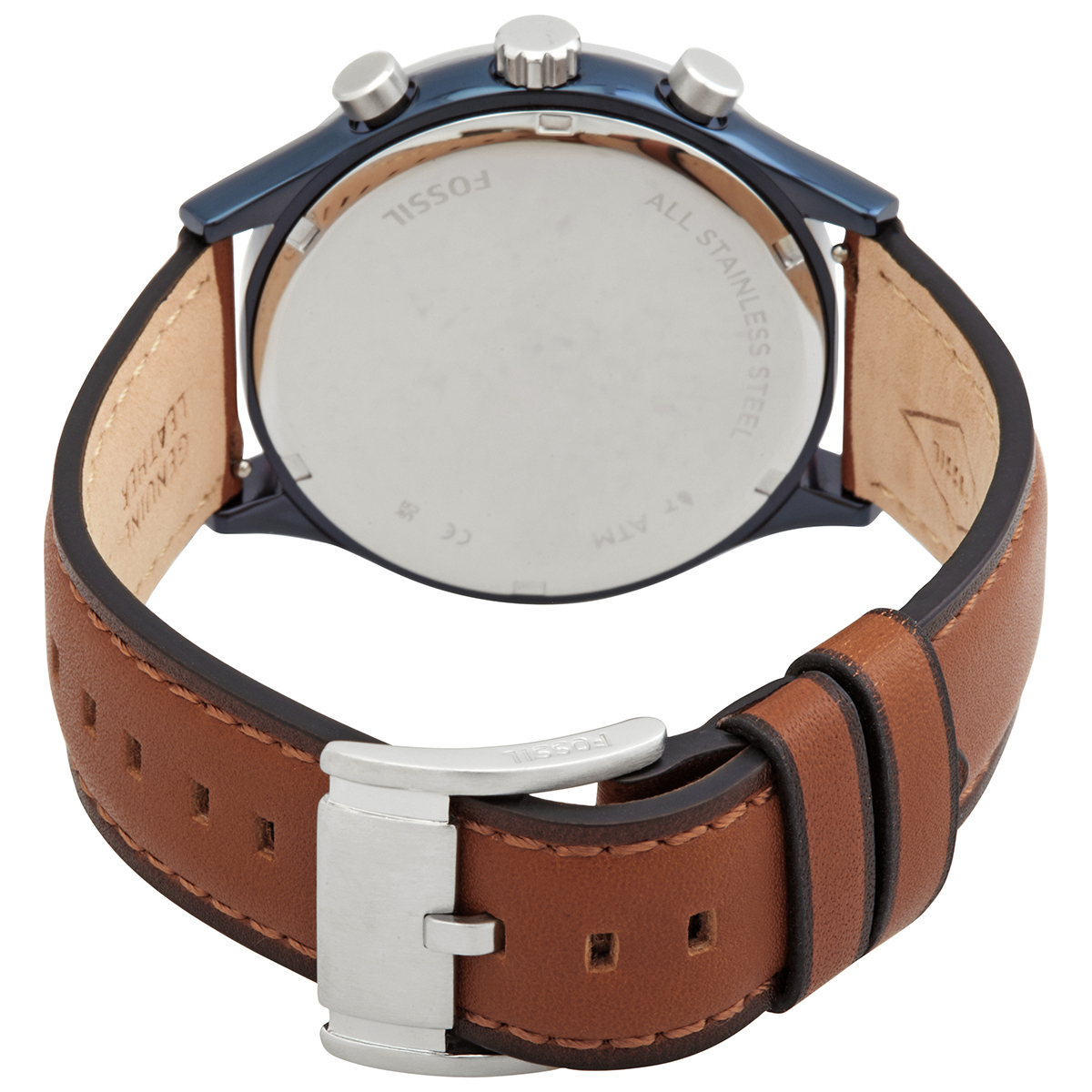 Fossil Fenmore Multi-function Quartz Blue Dial Men's Watch BQ2402 ...