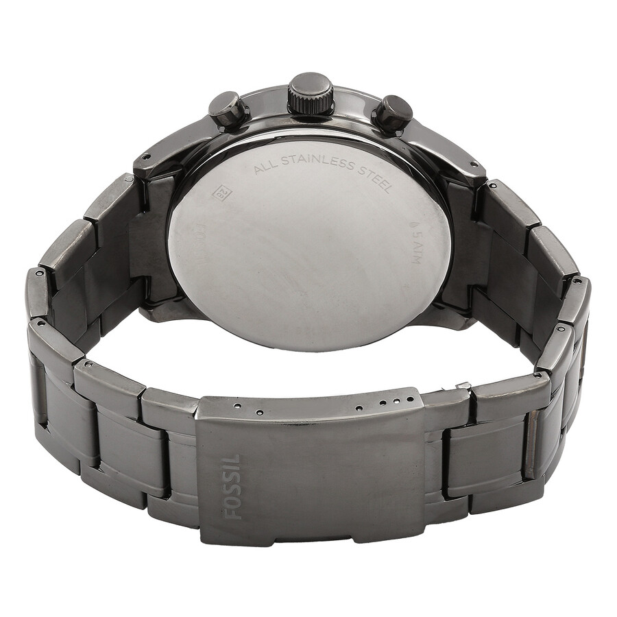 Fossil Flynn Chronograph Quartz Blue Dial Men's Watch BQ1126IE ...